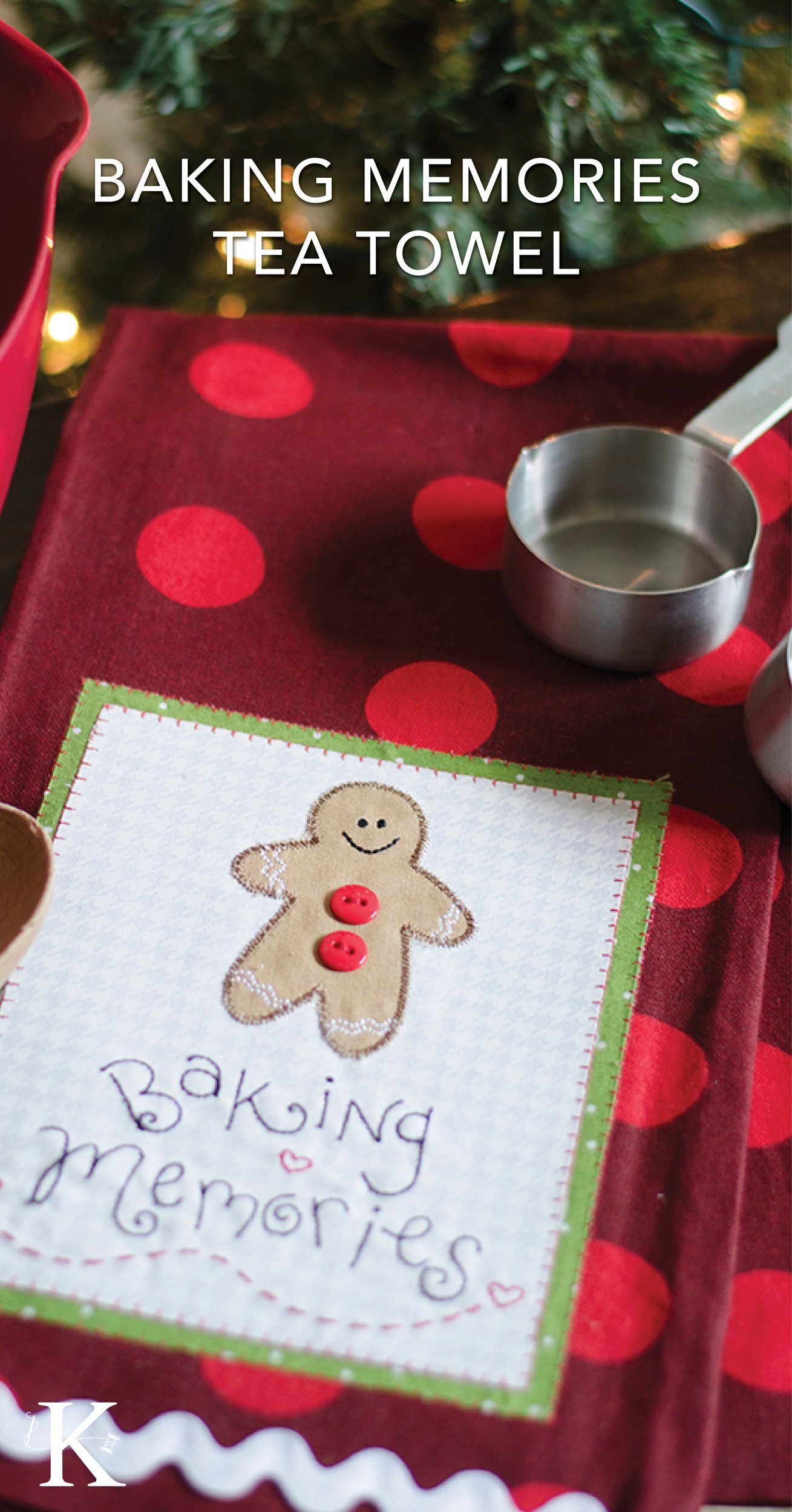 New Vault Release! Baking Memories Tea Towel (Plus Recipe)!